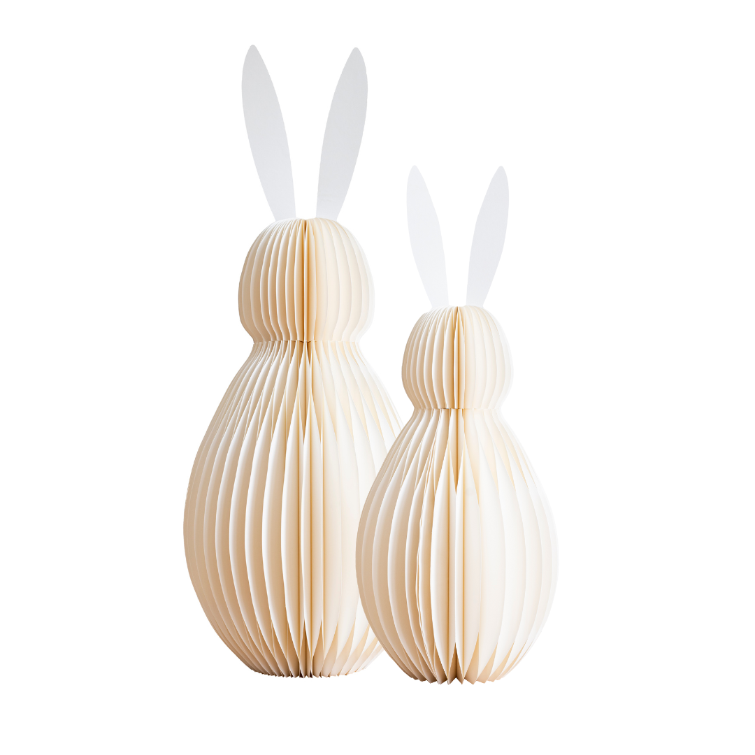 Sustainable Paper Bunny- Cocoa