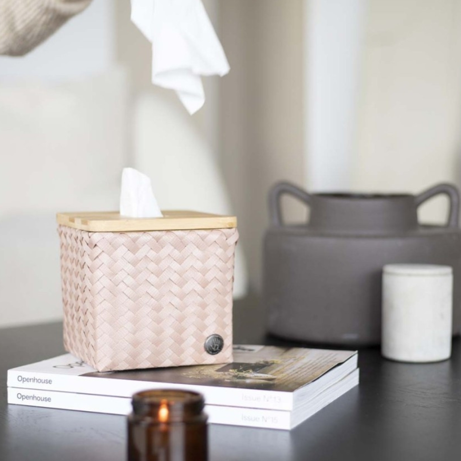 Fit- Tissue Box SQ 15cm - Handed By